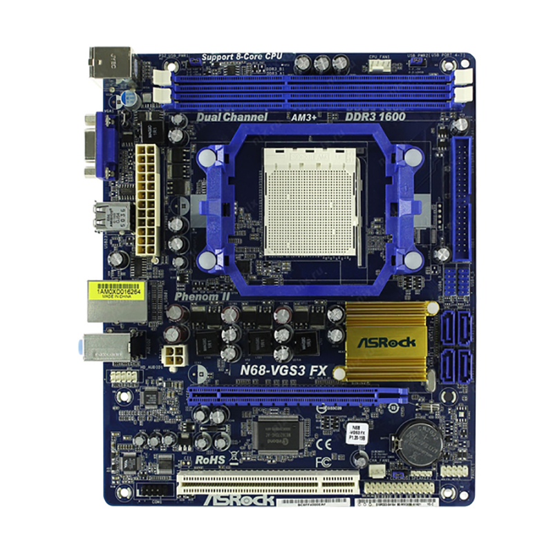 We Sell Computers -ASRock N68-VGS3 FX Motherboard